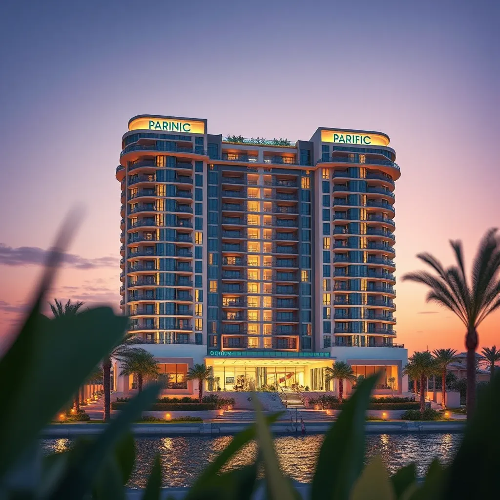 Discover the Pacific Building at Al Marjan Island